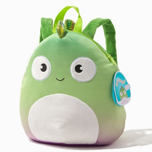 Other | Original Squishmallow Series 2 Backpack Denton The Chameleon ...